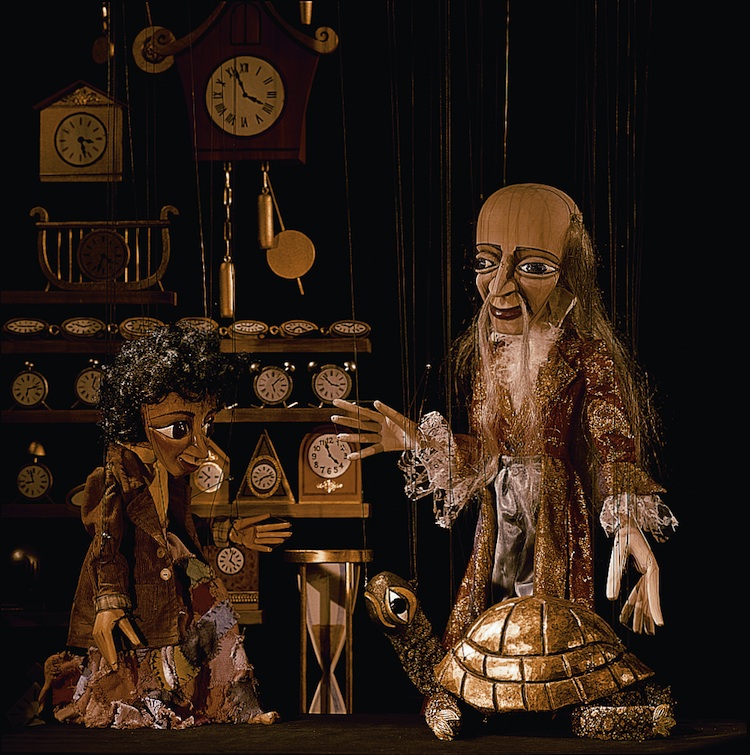 Michael Ende in the Puppet Theatre | Michael Ende